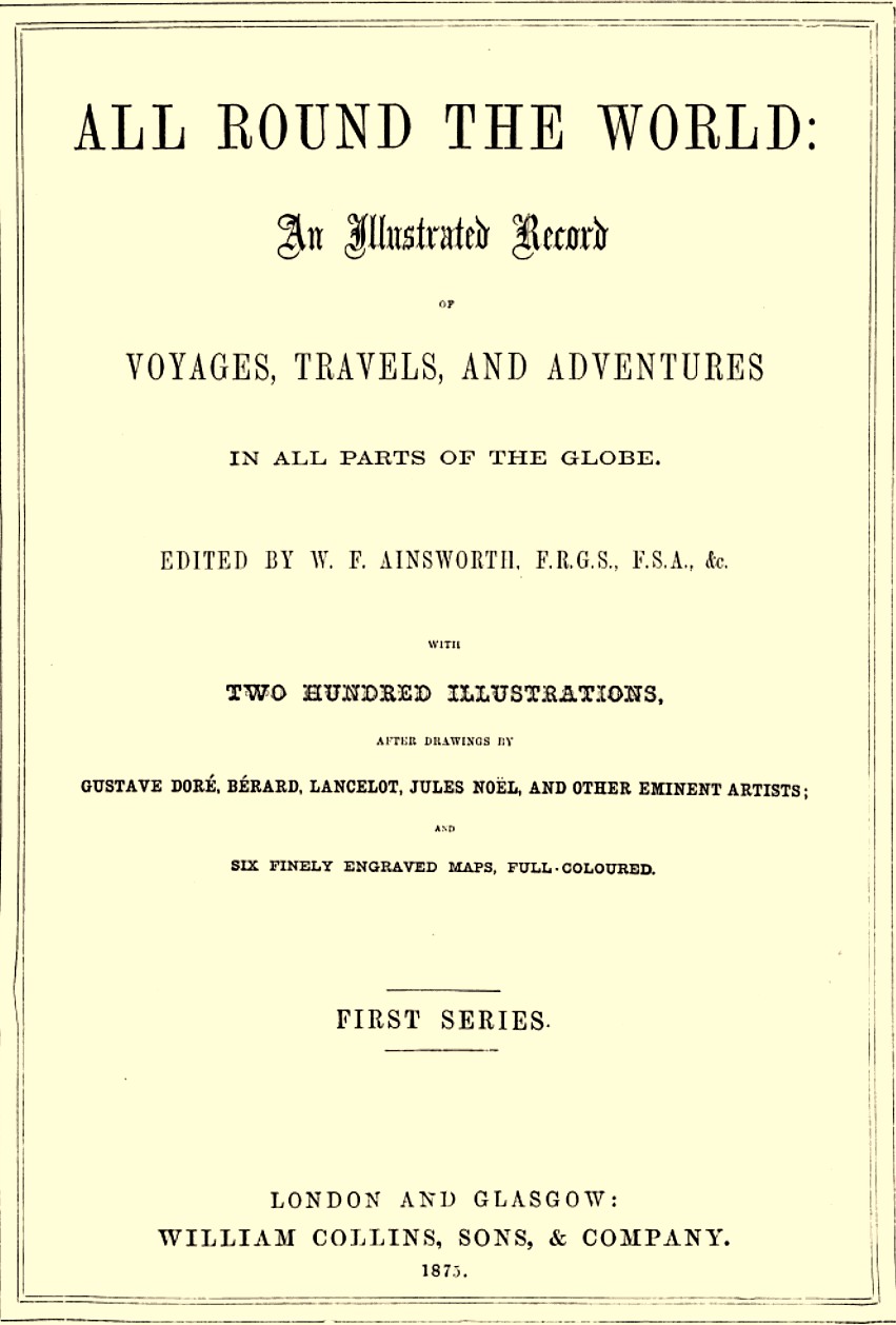 The Galapagos Archipelago from 'All Round the World: An Illustrated ...